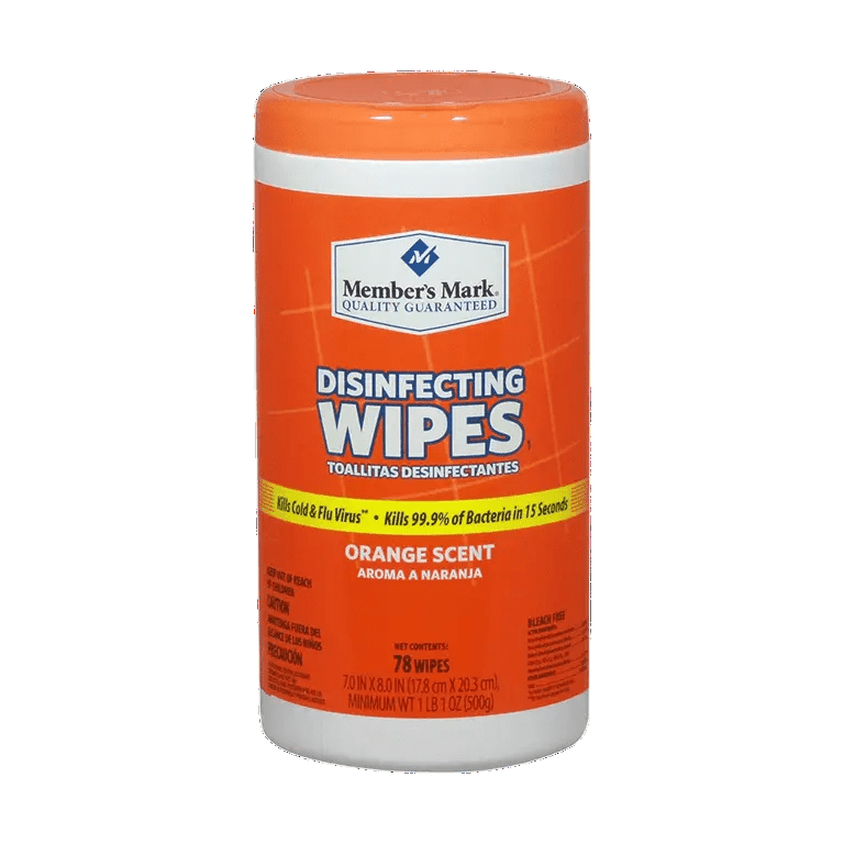 MEMBER'S MARK DISINFECTING WIPES ORANGE SCENT - One Stop and Shop — One ...